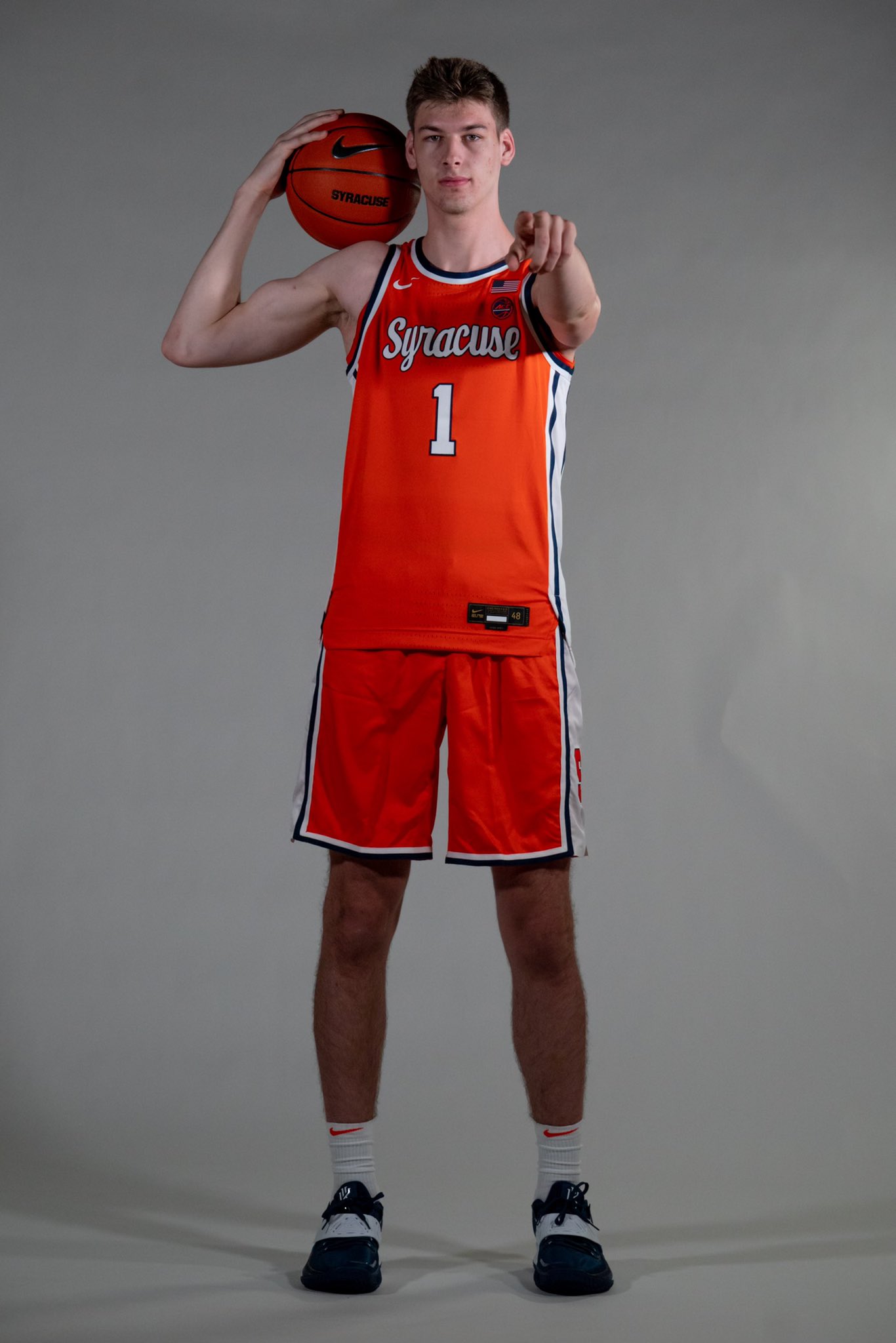 Damn, Kyle Filipowski Looks Fire in That Syracuse Uniform - Orange Fizz