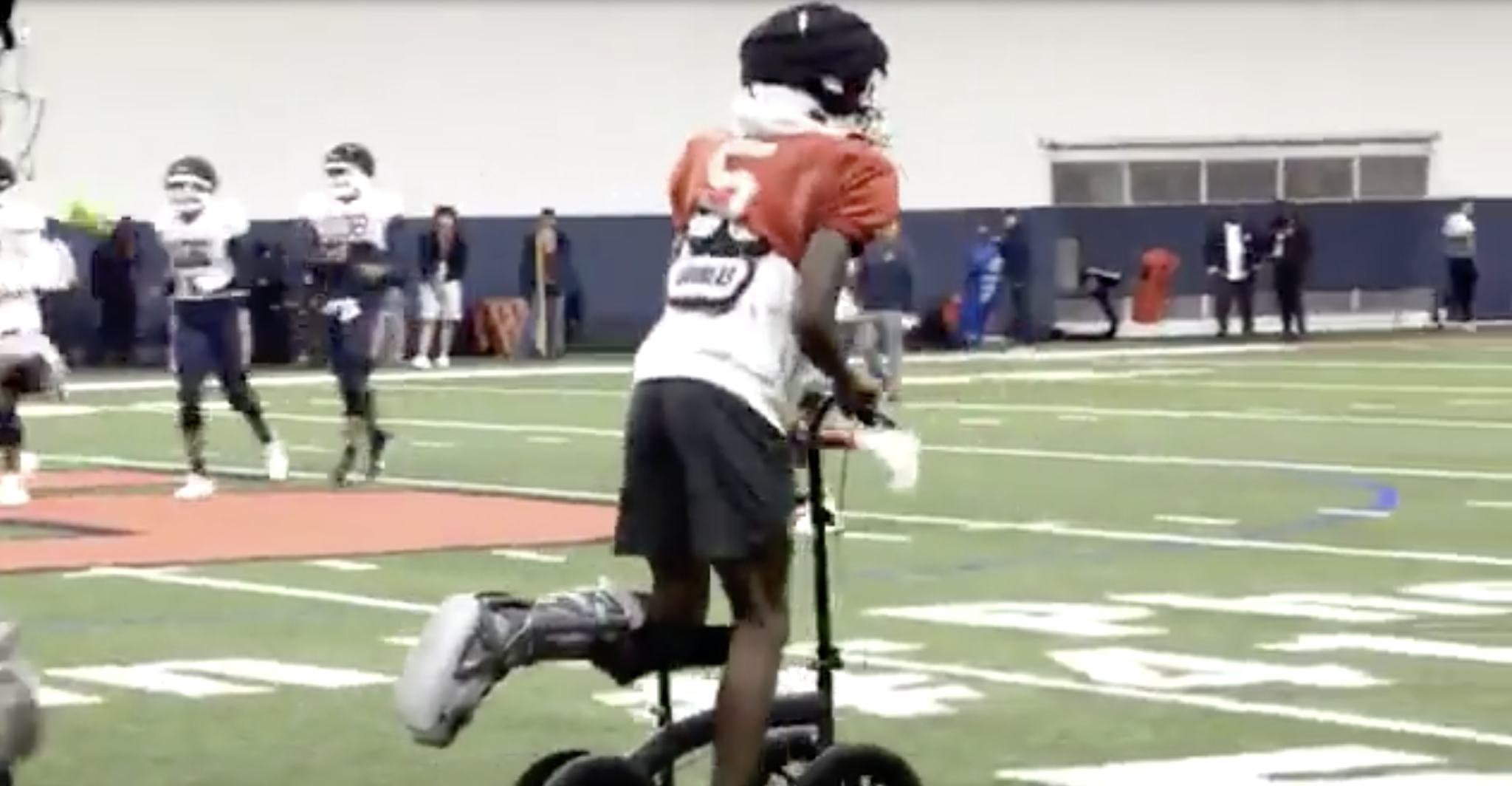Syracuse Football’s Calvin Russell Practice Sparks Fan Debate