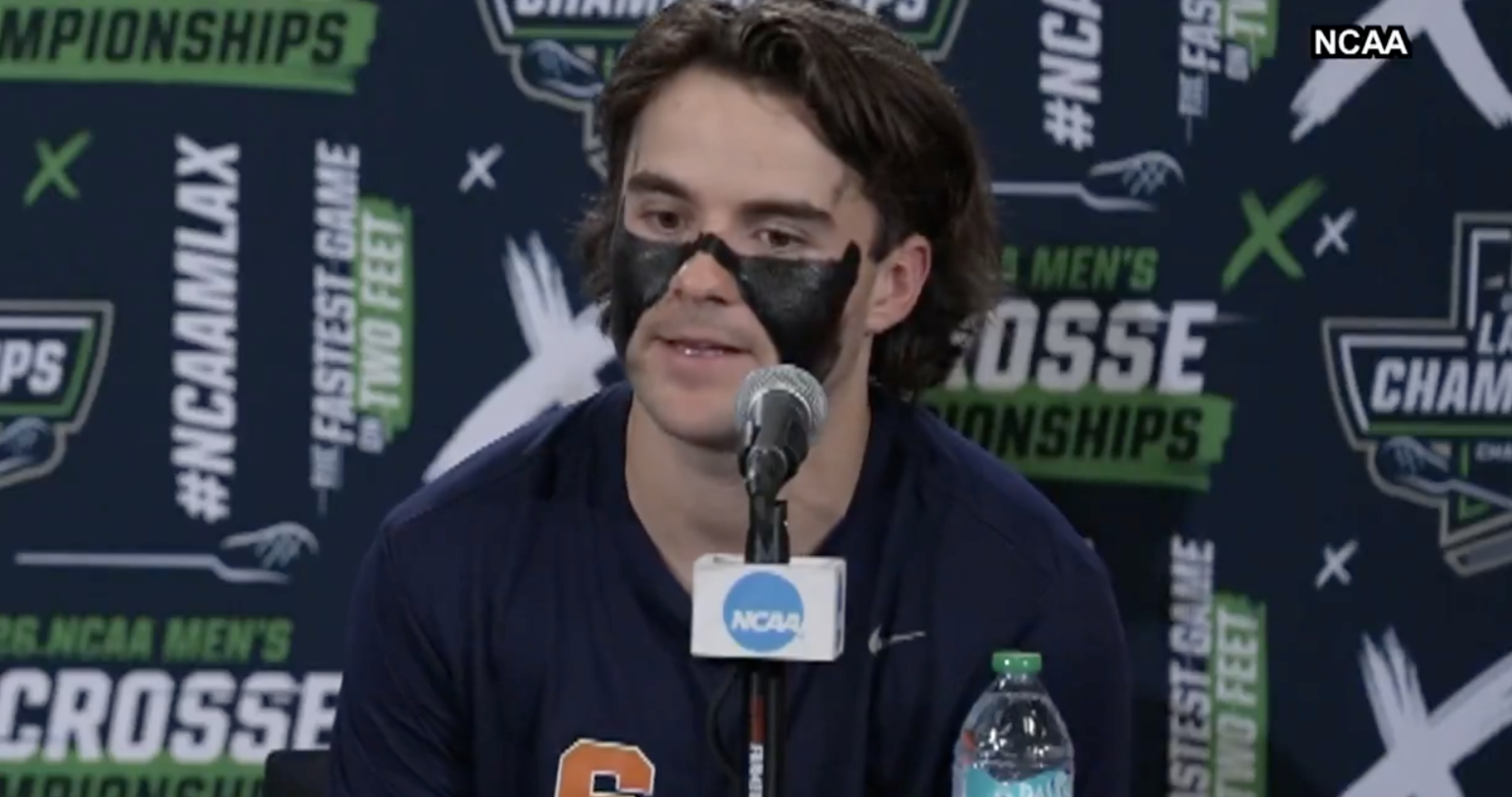 Joey Spallina’s Classy Final Syracuse Lacrosse Moment